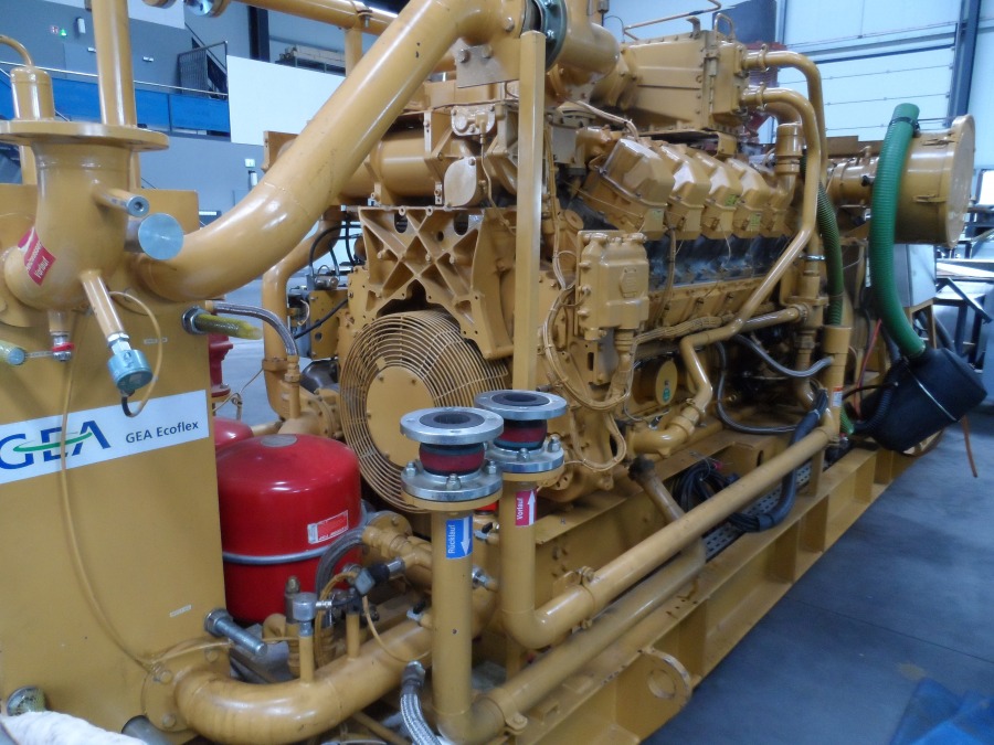 CHP - Combined Heat-and Power Plant Emergency Aggregate Power Plant ...