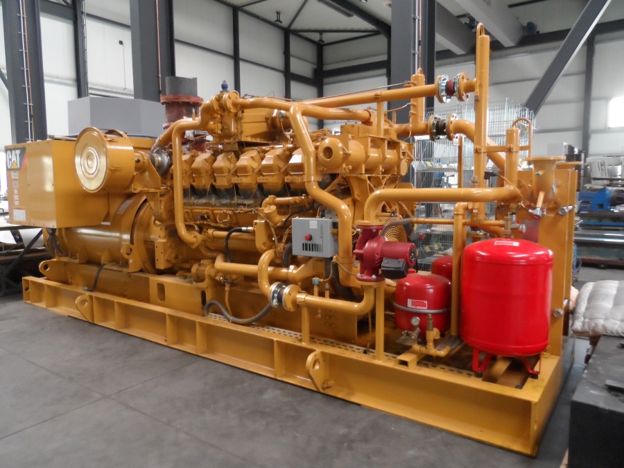 CHP - Combined Heat-and Power Plant Emergency Aggregate Power Plant ...